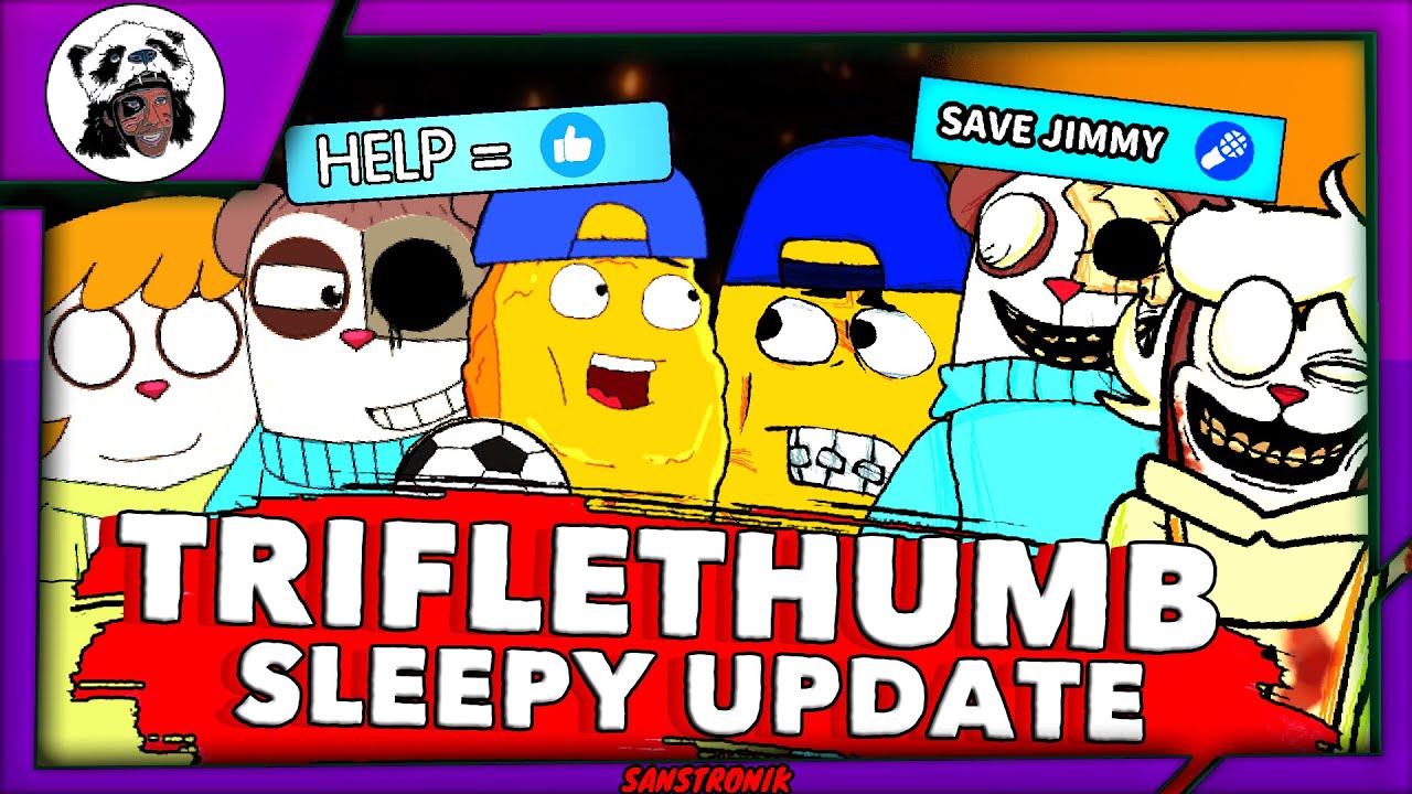 FNF TRIFLETHUMB SLEEPY EDITION UPDATE TWIDDLEFINGER JIMMY MARTHA ...