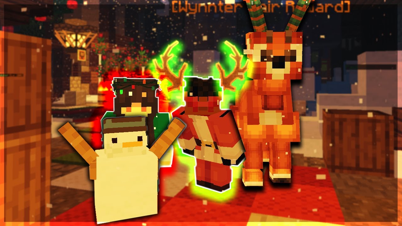 Wynncraft's Christmas Event - Wynnter Fair - Festival of The Blizzard ...