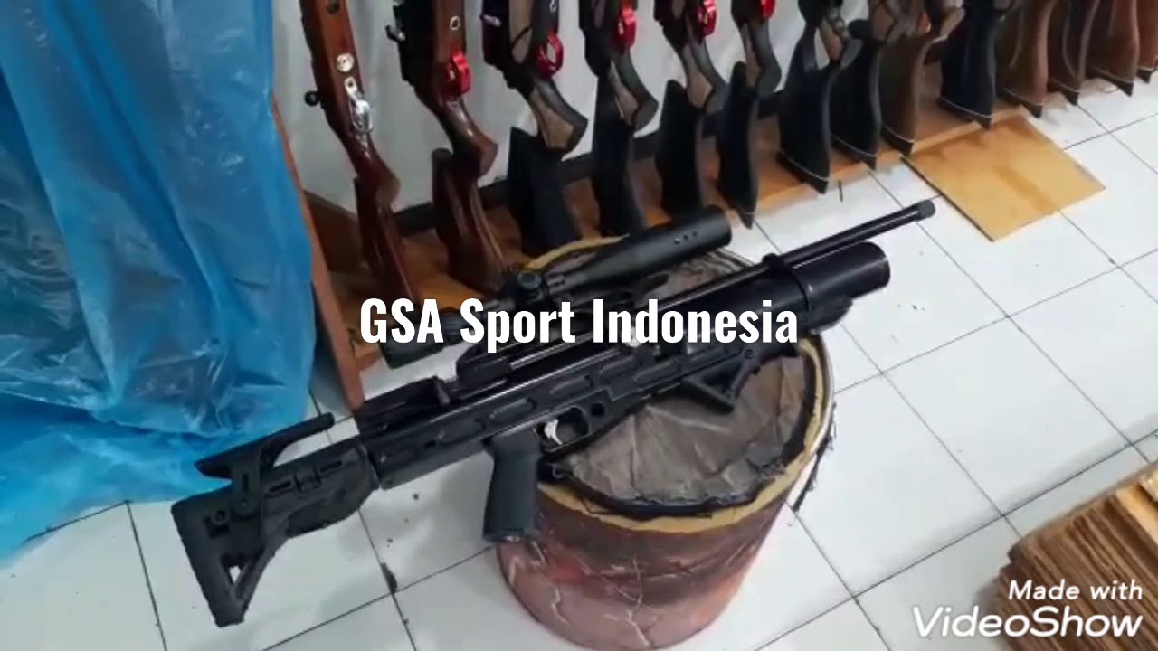 PCP Predator Bullpup Bocap 500cc Test Akurasi - YouTube