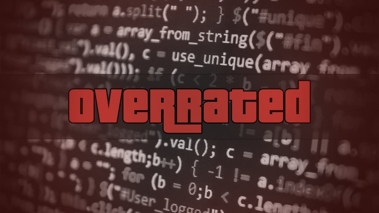 Programming Languages are Overrated! - YouTube