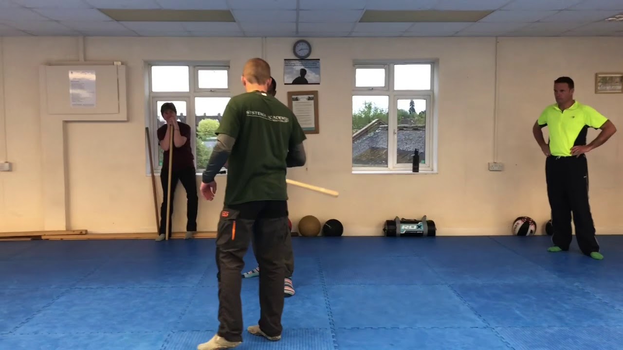 Systema stick - work the elbows - YouTube