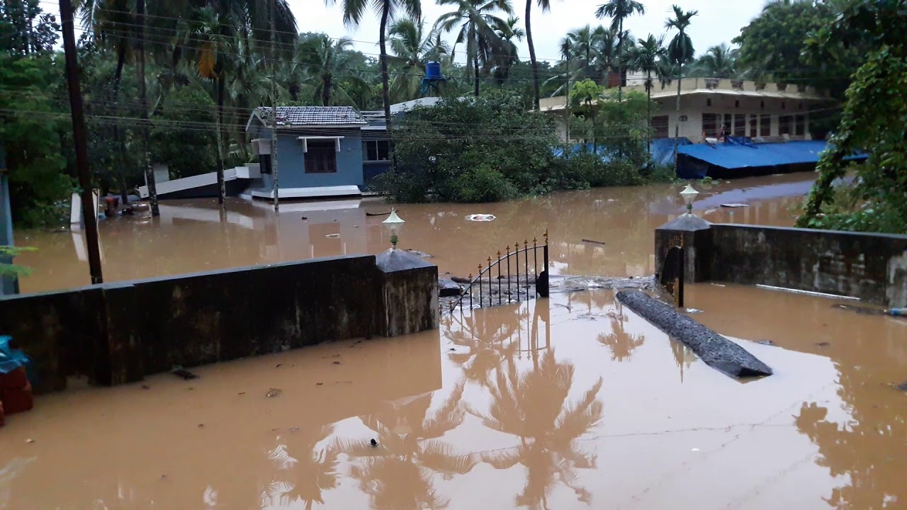 August 09/2019,flood in Eranad Taluk(Malappuram).Edavanna-Areekode ...