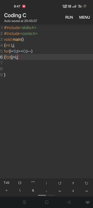 2 Print Pattern 2 Using C Coding C Programming Code Cprogramming 1036