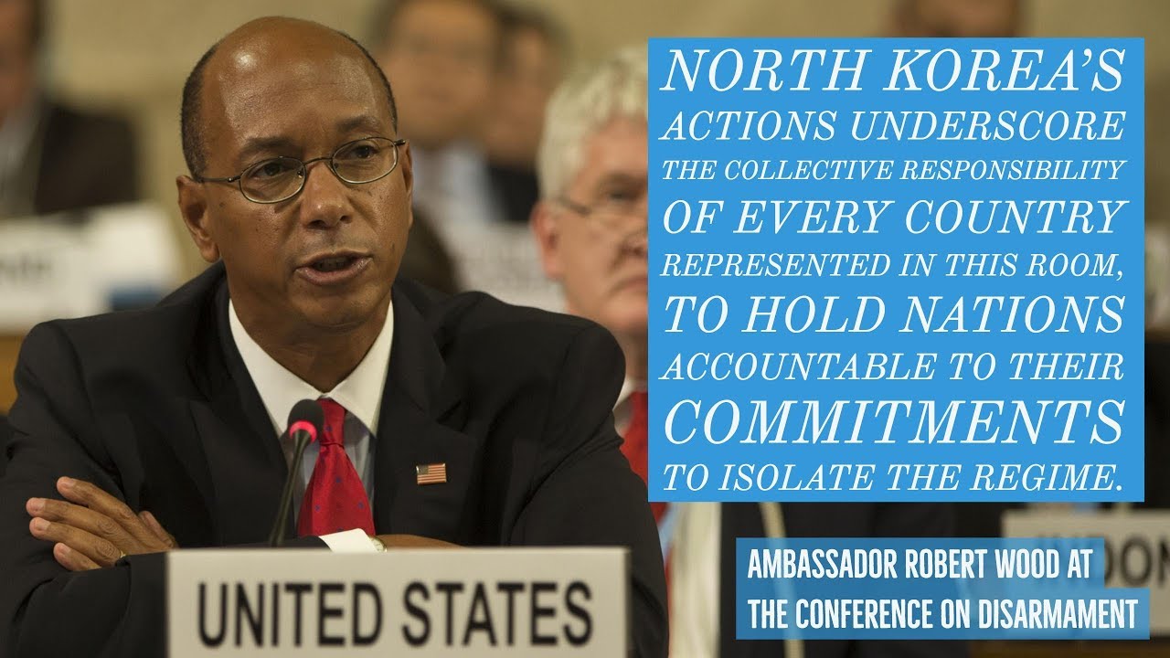 Ambassador Robert Wood on the Threat from North Korea - YouTube