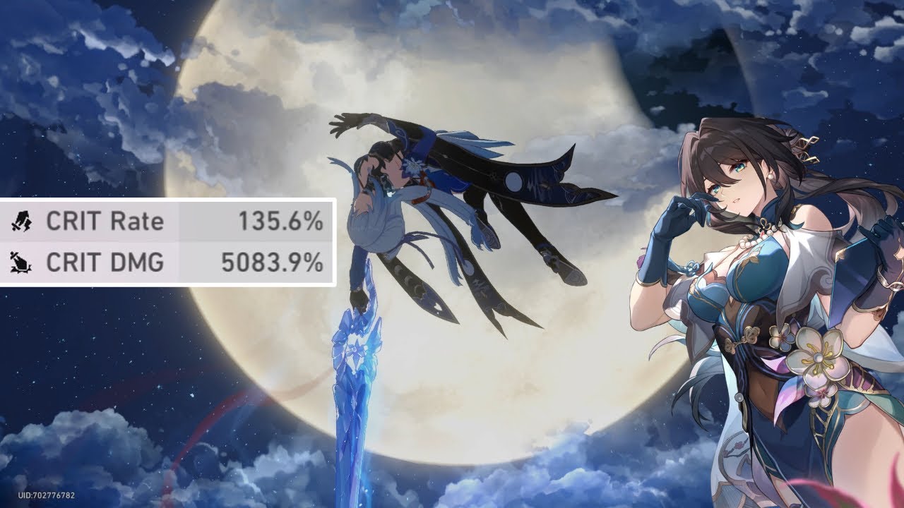 Jingliu & Ruan Mei With 5100 Crit Damage 1 SHOT Argenti Boss | Honkai ...