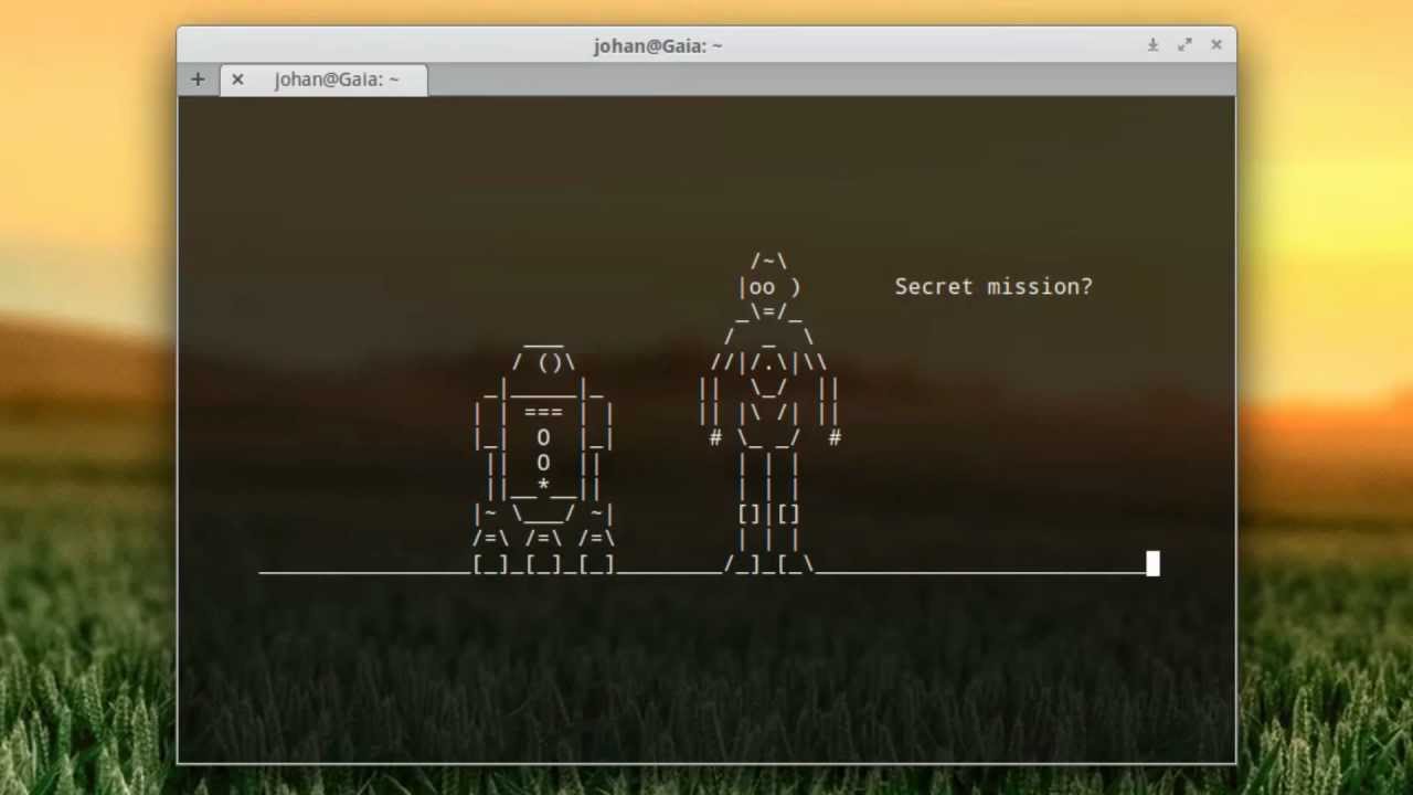 Ascii Star Wars - YouTube