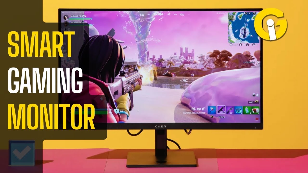 HP Omen 32x: The Ultimate 4K Smart Gaming Monitor Unveiled - YouTube