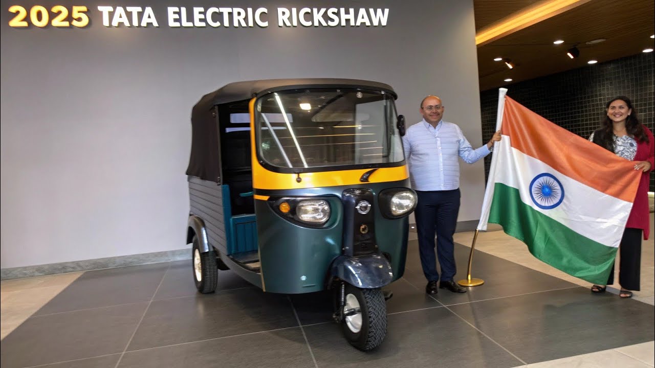 New 2025 Tata Electric Rickshaw | भारत में धमाकेदार लॉन्च | दमदार रेंज ...
