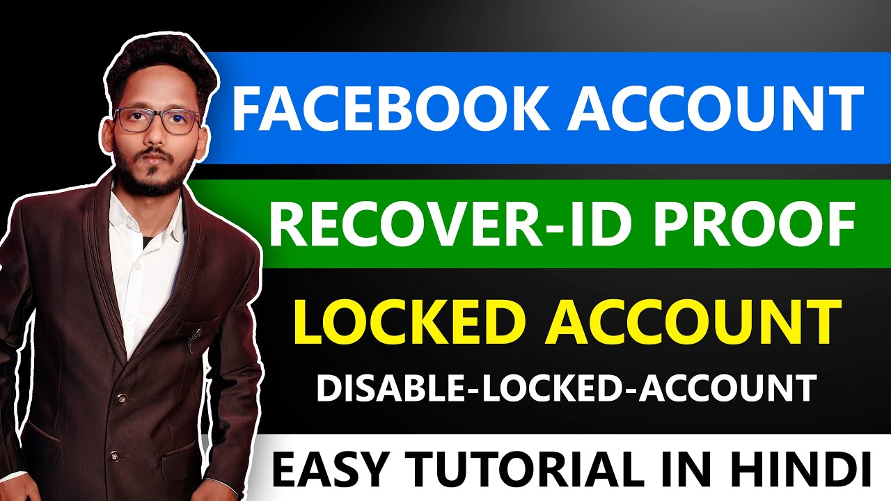 How To Unlock Locked or Disable Facebook Account | Recover Facebook ...