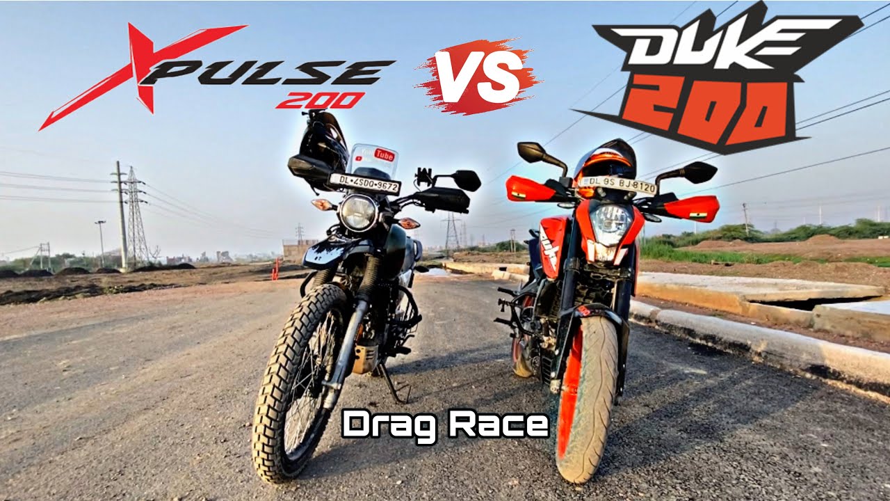 Drag Race Ktm Duke 200 vs Hero X-pulse | with @Anamirvlog | Sam0007 ...