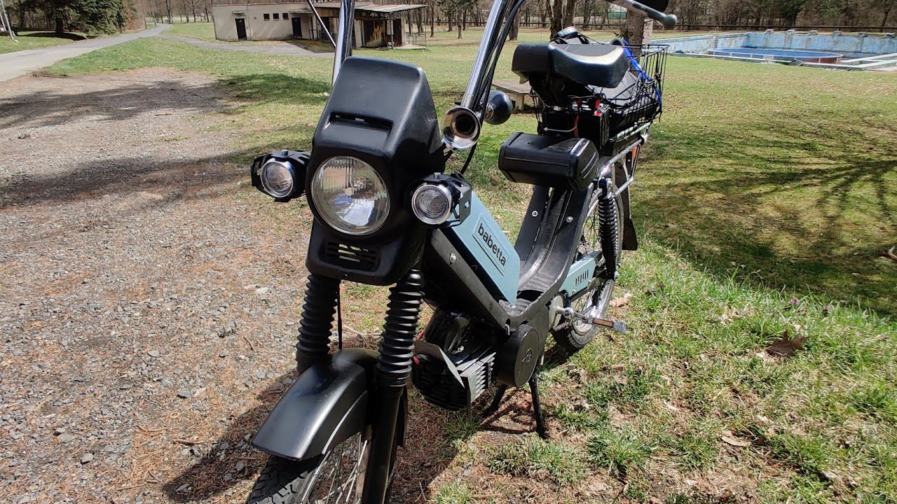 Babetta 215 cestovná úprava 2022 - YouTube