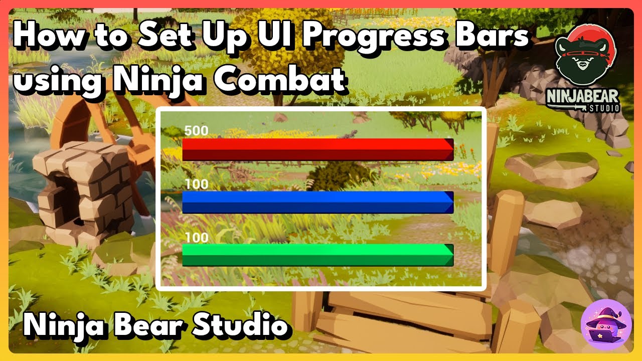 How to Set Up UI using Ninja Combat Plugin in Unreal Engine 5 by Ninja Bear Studio - YouTube