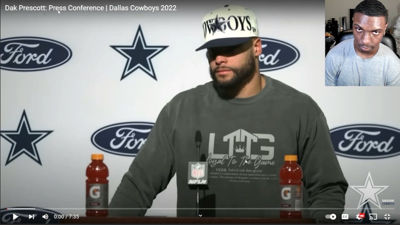 Cowboys Fan React to Dak Prescott Press Conference After loss to 49ers ...