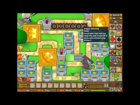 Bloons Tower Defense 5 [BTD 5] Best Strategy! - YouTube