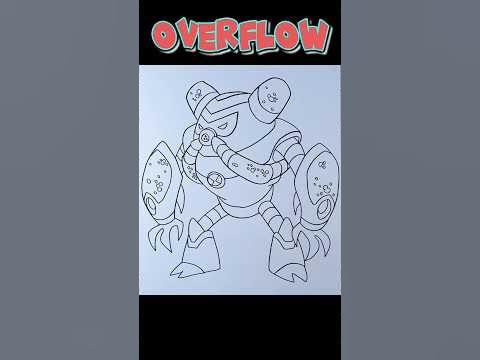 How To Draw Overflow | Ben 10 #drawing #howtodraw #ben10 #shorts - YouTube