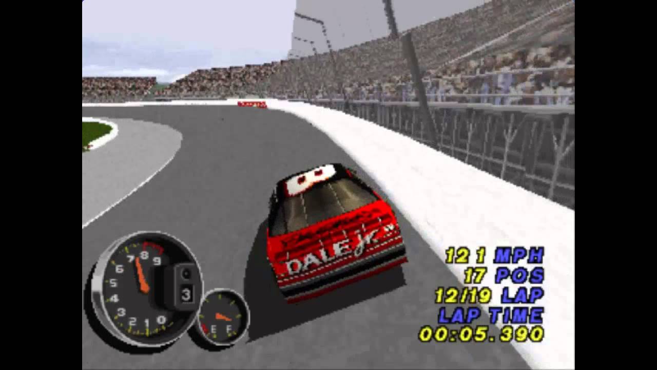NASCAR 99 Legacy ... (PS1) Gameplay - YouTube