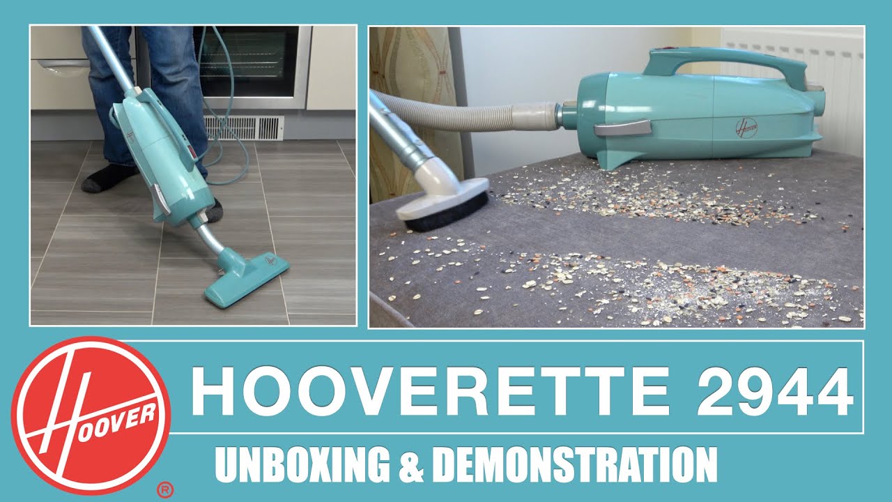 Vintage Hooverette Stick & Handheld Vacuum Cleaner - YouTube