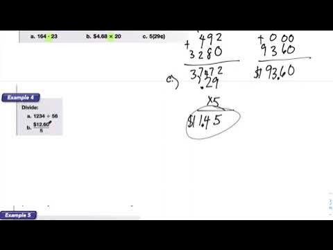 Saxon Math Course 2 Lesson 1 4 - YouTube