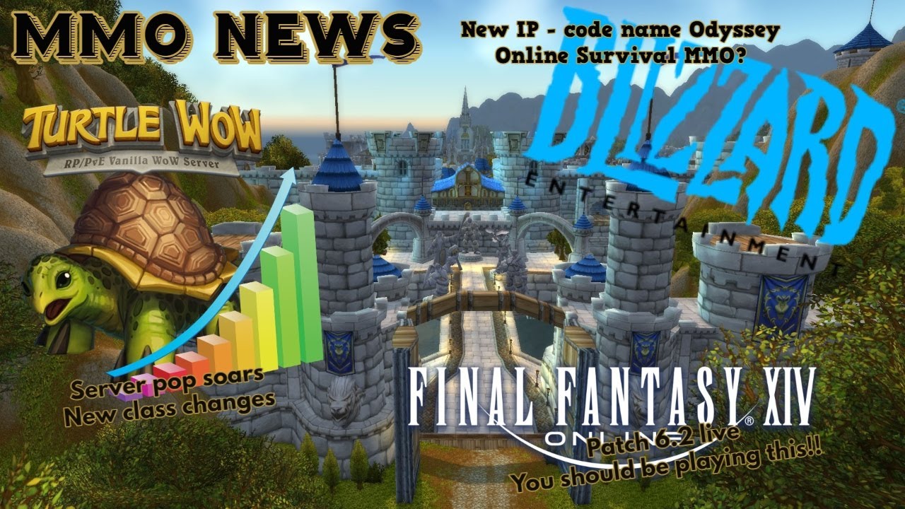 MMO news || Turtle WoW population || Future of Blizzard's New Survival ...