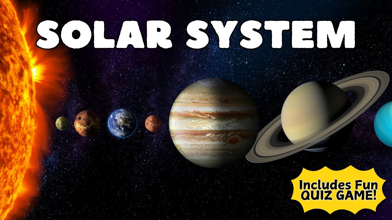 Solar System for Kids | Explore Planets, the Sun, and the Moon! - YouTube