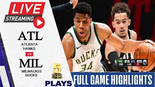 Game 5 070221 NBA Live Stream: Atlanta Hawks vs Milwaukee Bucks | FULL ...