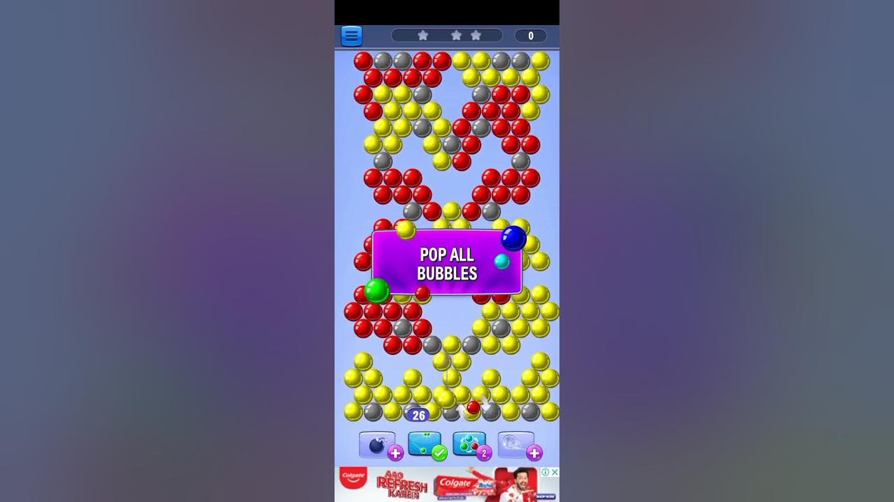 How to play BUBBLE SHOOTER ( 1to 6 ) level || With Games Champion - YouTube