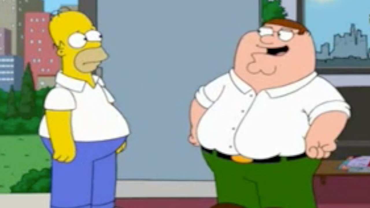 FOX Announces The Simpsons / Family Guy Crossover Episode - YouTube