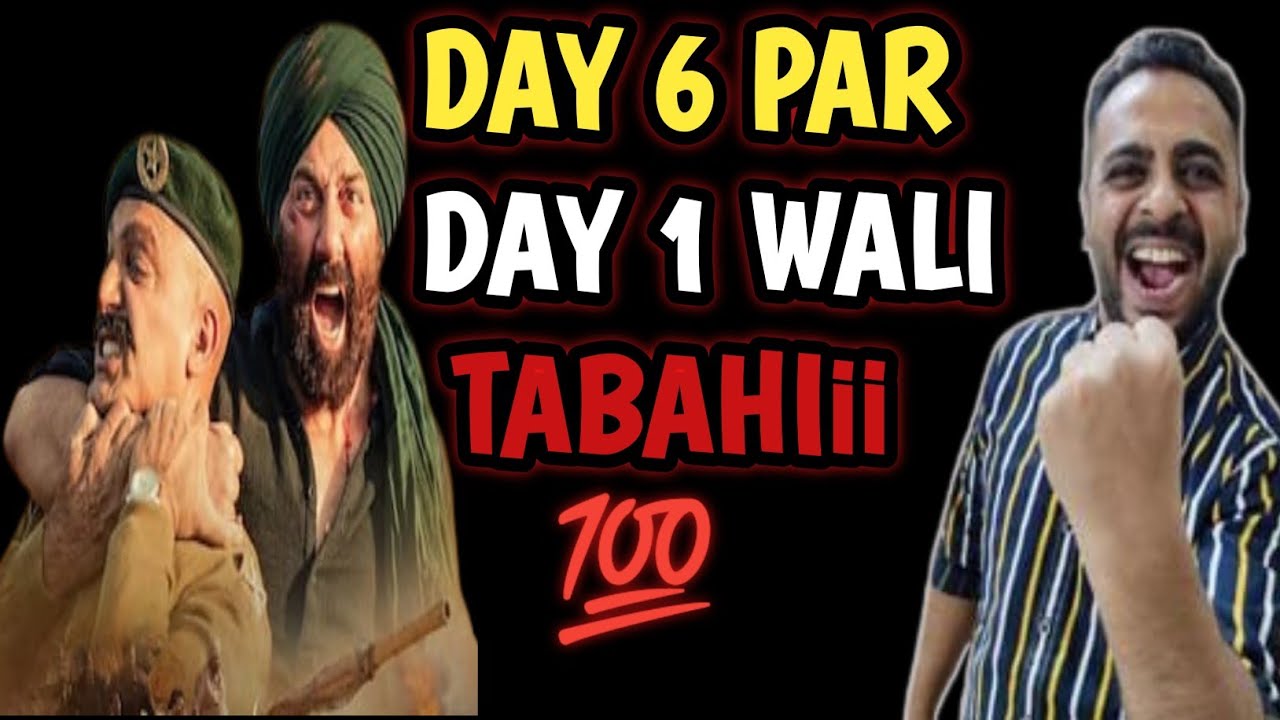 Gadar 2 Day 6 Box Office Collection | Gadar 2 Box Office Collection ...