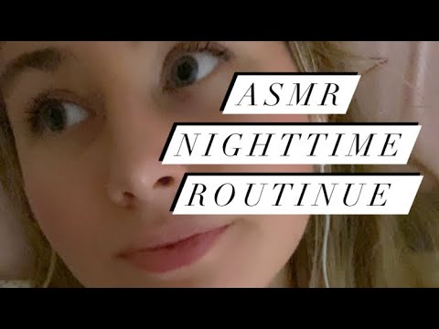 My Nighttime Routine | ASMR - YouTube