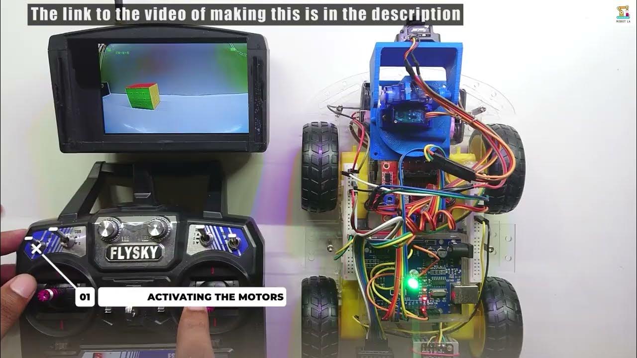 Arduino FPV RC Car | FPV System | Long Range FPV RC Car | 2 Axis Camera ...