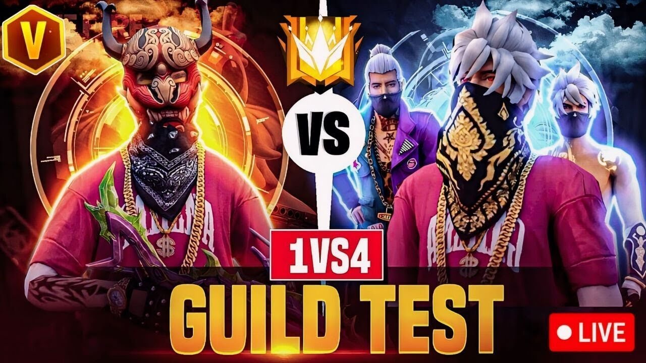 1vs4 GUILD TEST FOR BL ESPORTS | #nonstopgaming #liveguildtest # ...