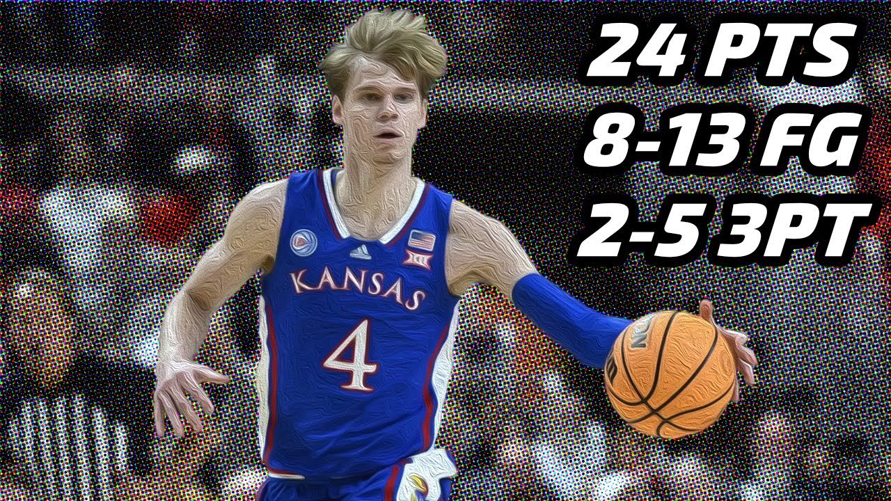 Gradey Dick vs Baylor 1.23.23 | 24 pts (8-13 FG, 2-5 3pt, 6-6 FT), 4 ...