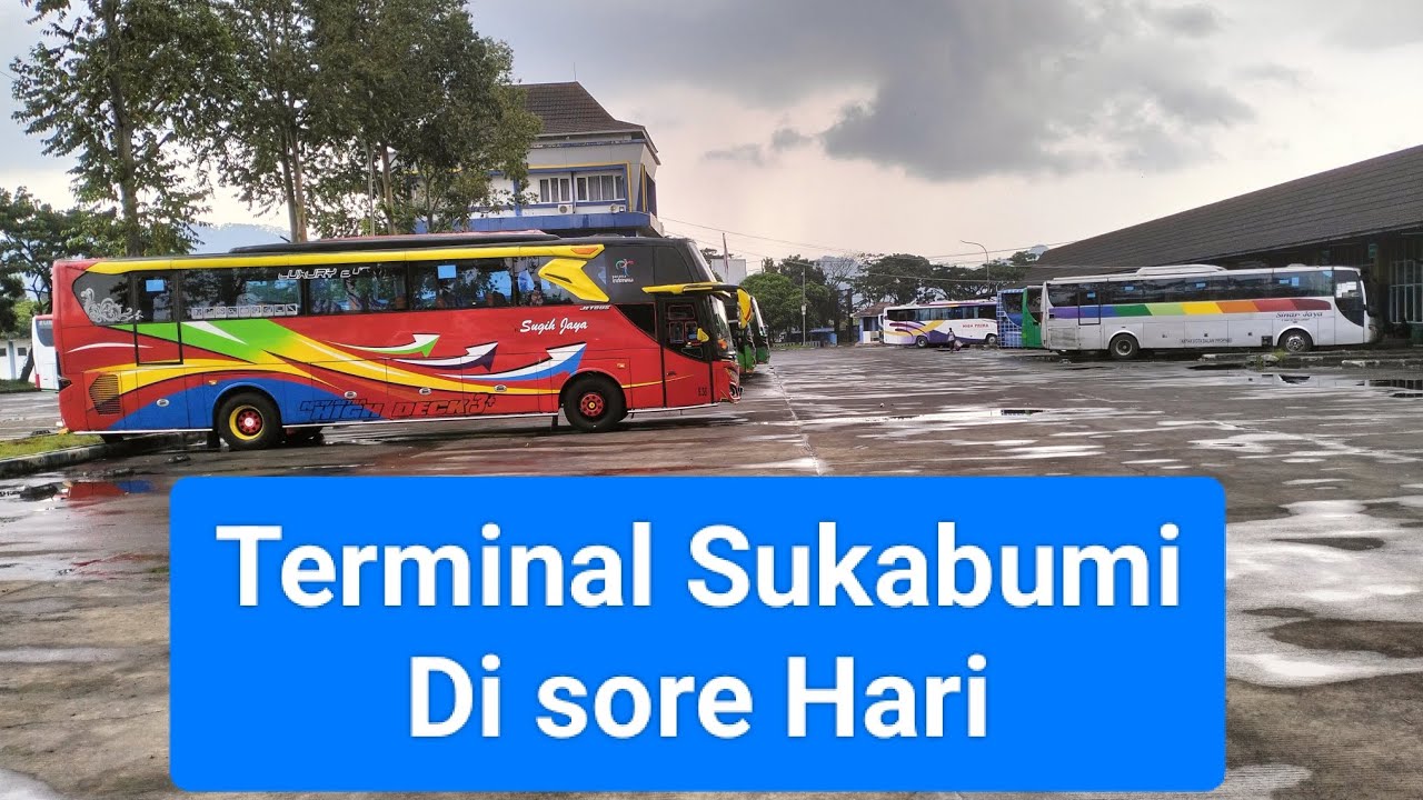 Terminal Sukabumi, di sore Hari - YouTube