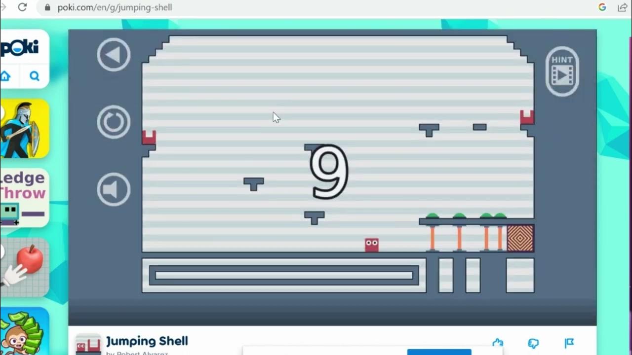 playing jumping shells! - YouTube