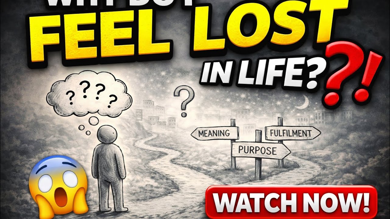 If You’re Feeling LOST in Life Right Now, WATCH THIS Immediately - YouTube