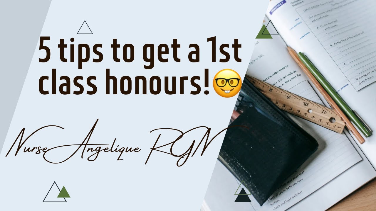 Nursing study tips | How to get a 1st Class Honours in your assignments ...