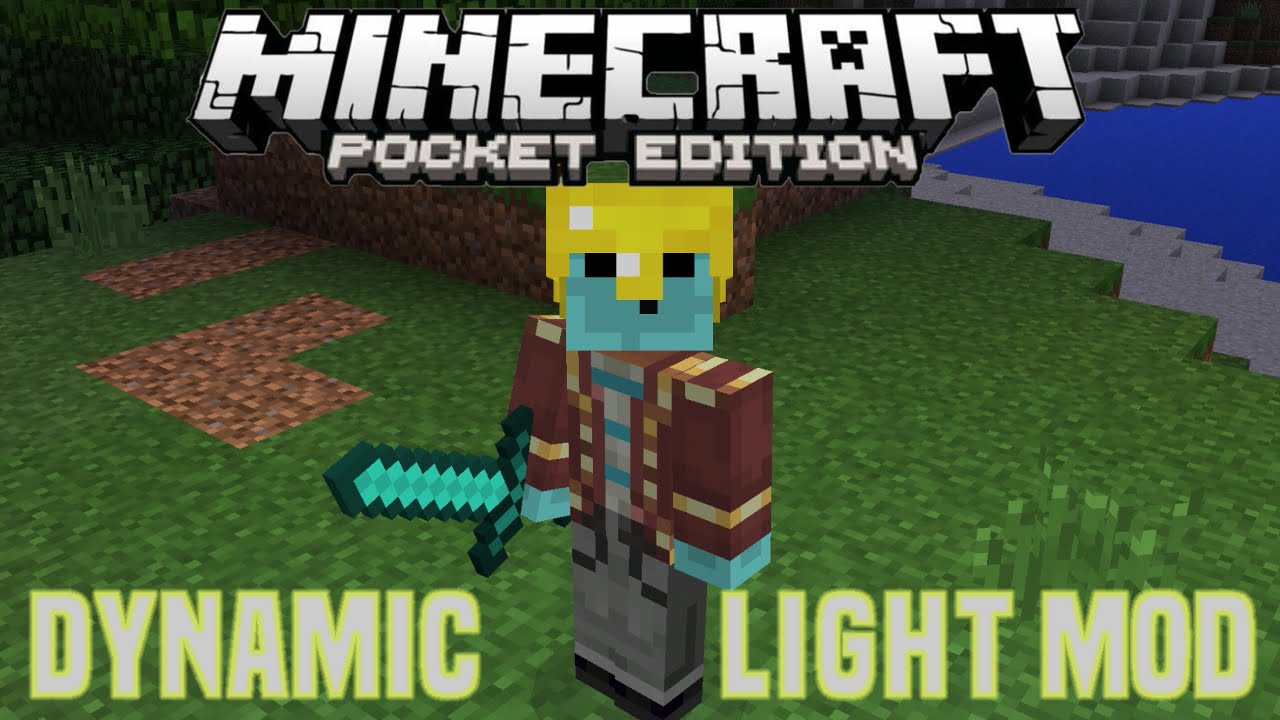 Dynamic Light Mod - Minecraft PE - YouTube