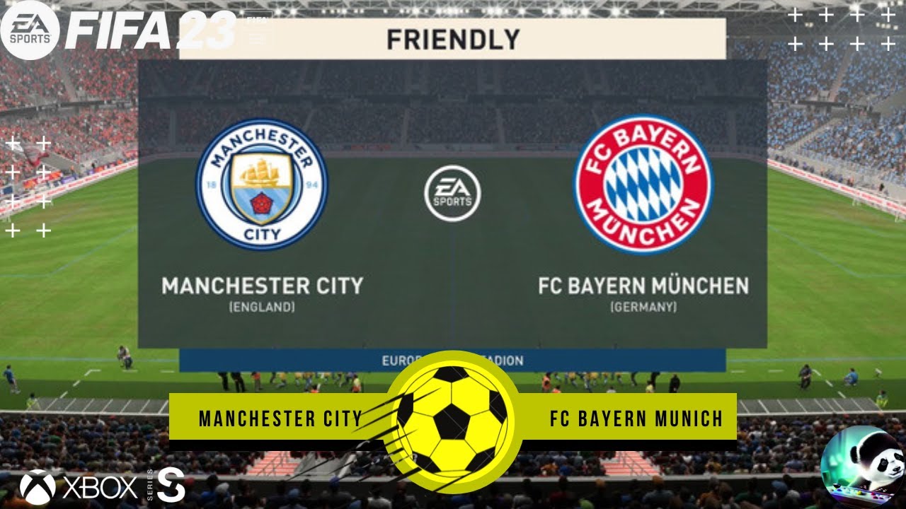 FIFA 23 - MANCHESTER CITY Vs FC BAYERN MUNICH - Friendly Match | XBox ...