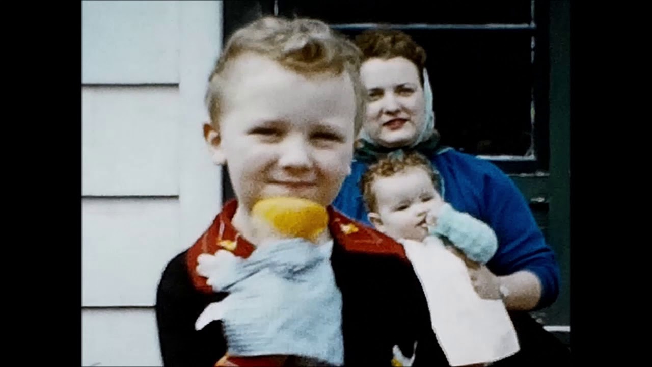 1956 Jan 1 Rest of Jeff's 5th Birthday, football, Emily Arlene, baby ...