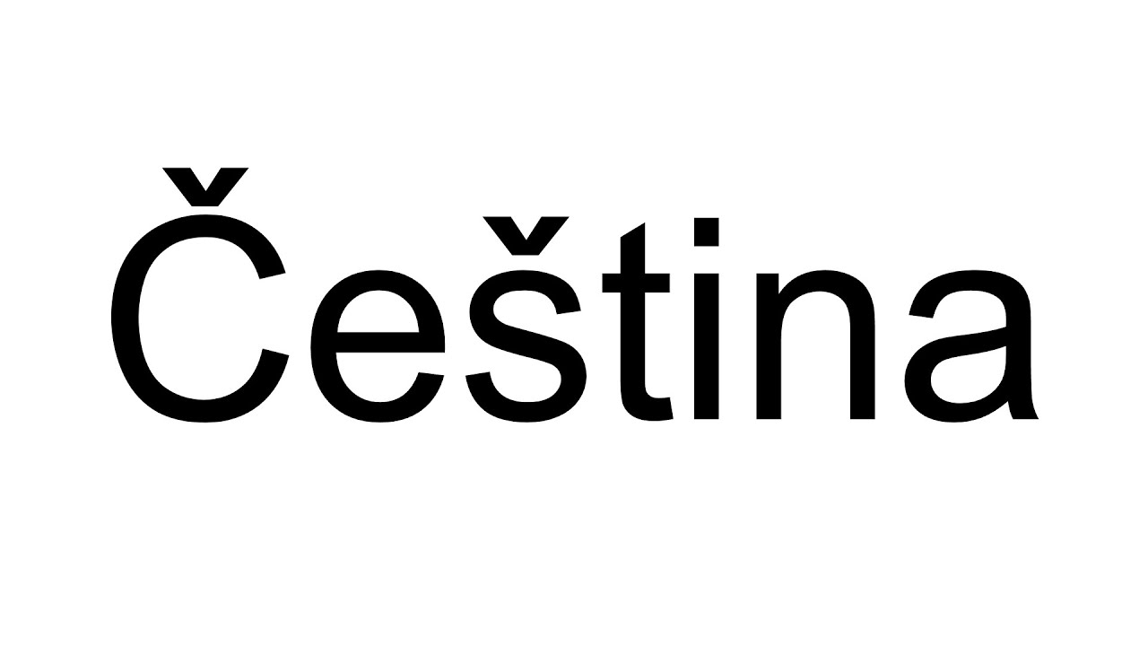 Czech Alphabet Song - YouTube