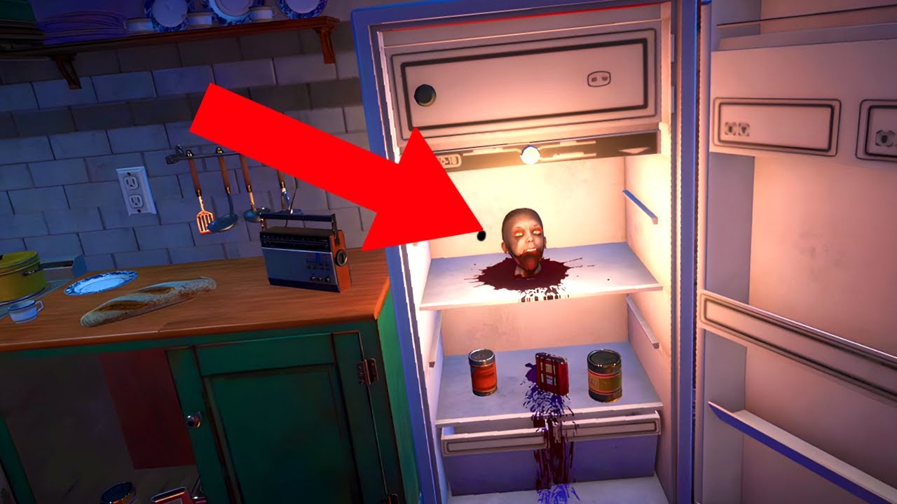 WHY IS THERE A HEAD IN MY FRIDGE? - YouTube