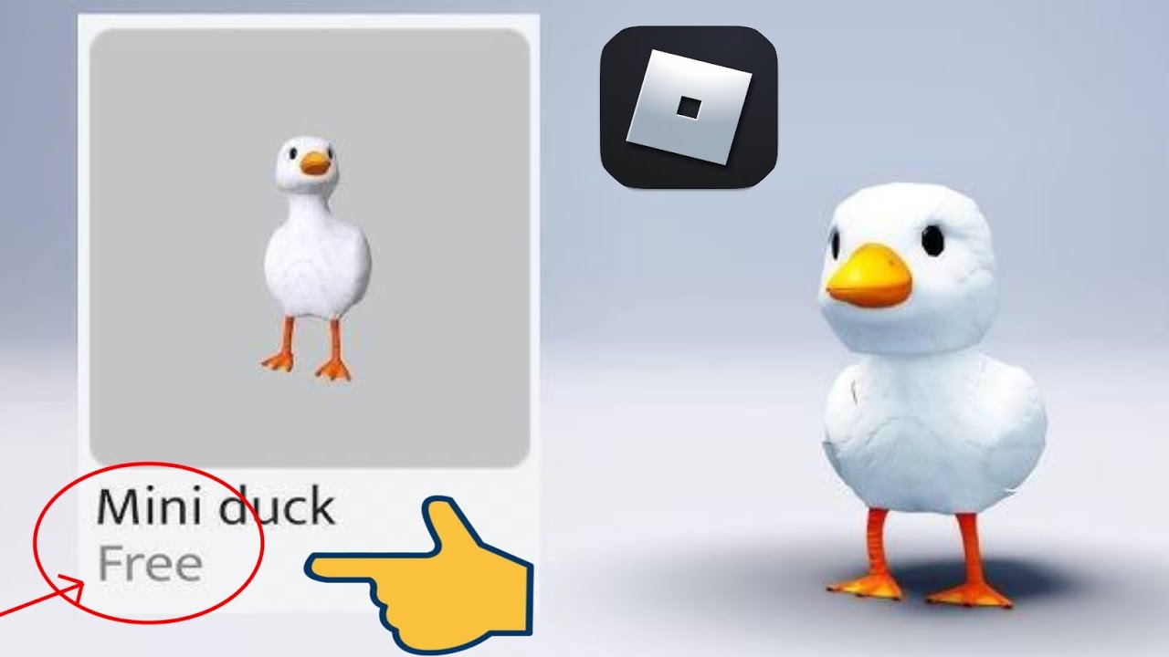 HURRY! How to Get Mini Duck+28 Free Roblox items [2025] - YouTube