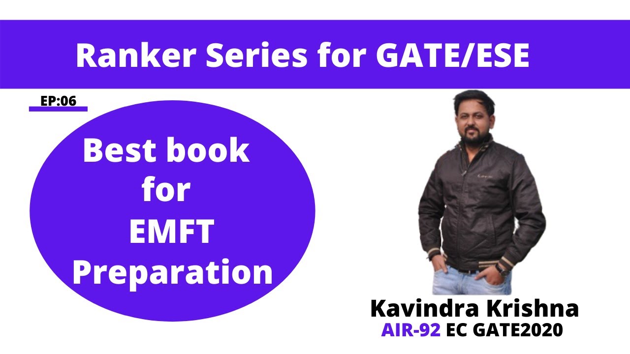 Best Book for EMFT Preparation I by AIR 92 EC GATE-2020 I in Hindi ...