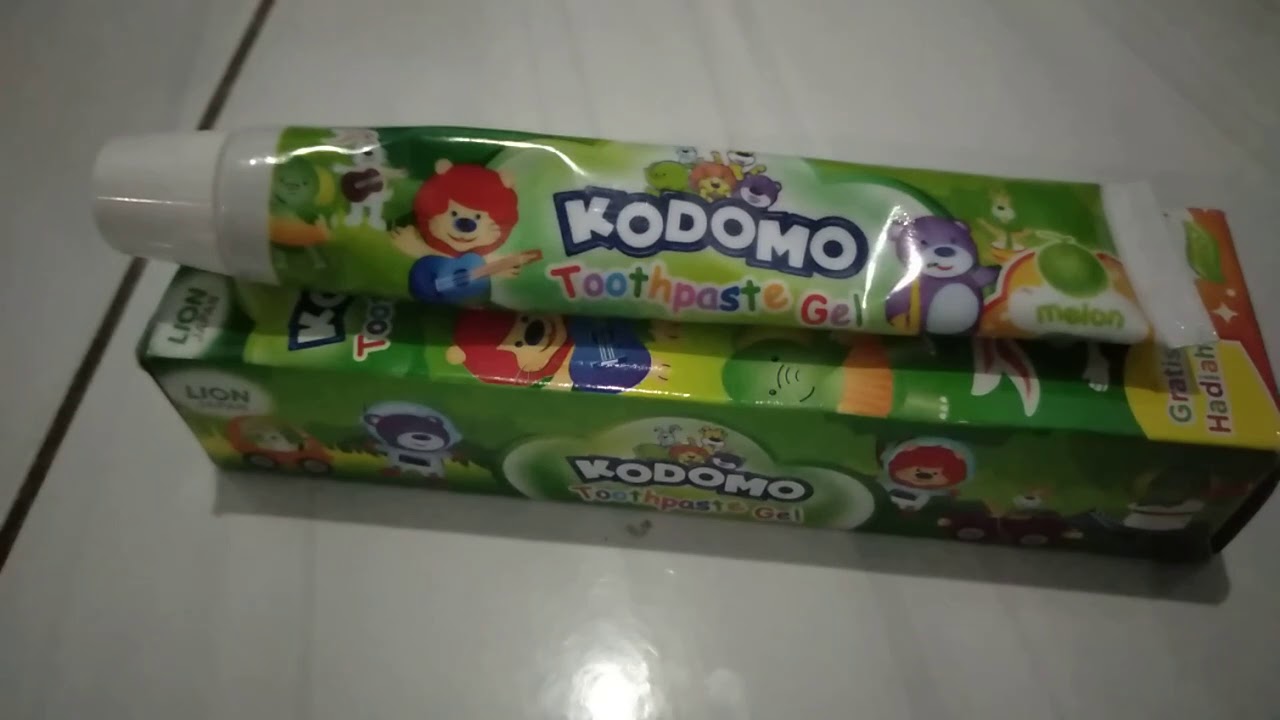 Ketahuilah!! Inilah Manfaat Pasta Gigi Kodomo Toothpaste Melon untuk ...