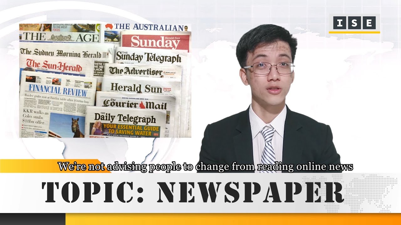 Newspaper _ Topics in Simple English - YouTube