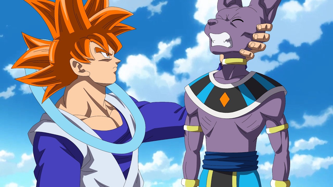 Goku Activates The Legendary Orange Form while Training with Beerus ...