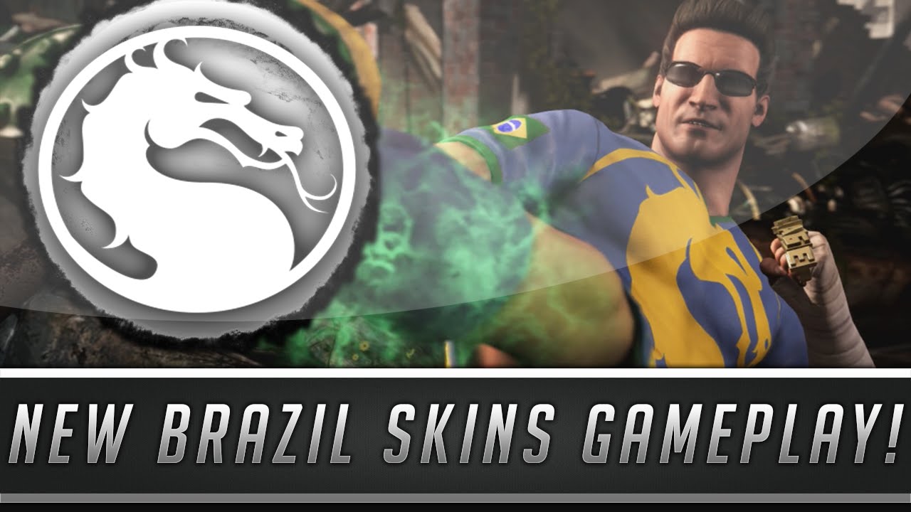 Mortal Kombat X: Brazilian Pack DLC Gameplay - New Brazil Skins ...