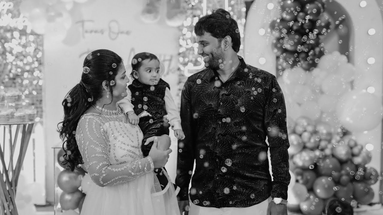 1st birthday video | Tejveer Avyukkth - YouTube