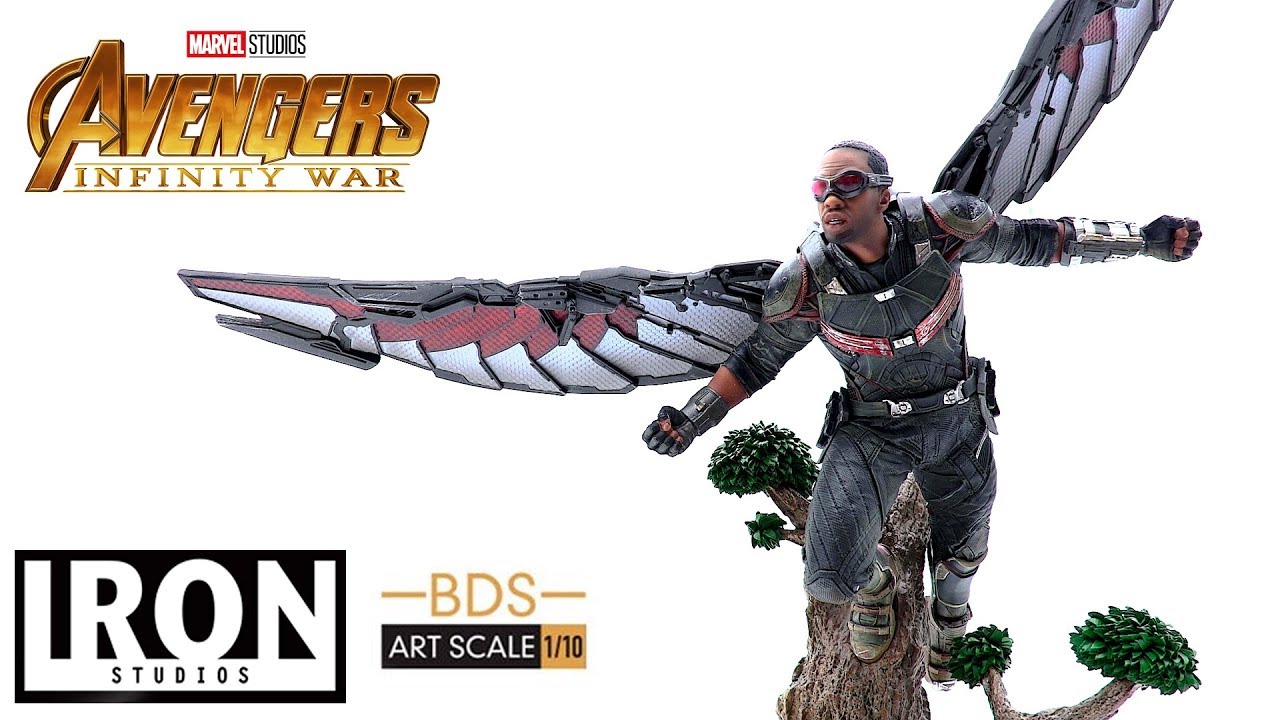 I Bought 7 More Statues After Getting This.... Iron Studios Falcon ...
