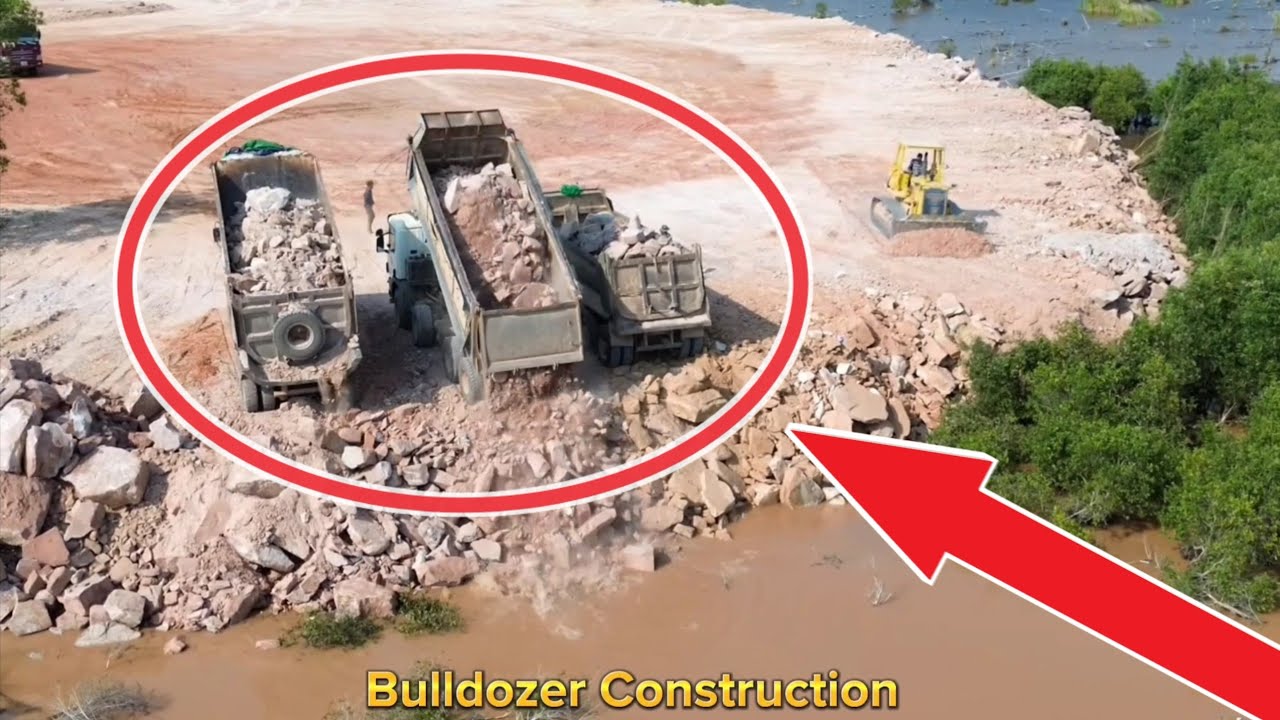 Ultimate incredible Best action Development Backfill Water , Bulldozer ...